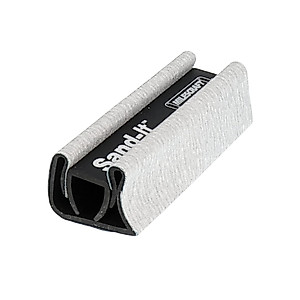 Milescraft 1622 – Sand-It Multi-Surface Sanding Block. Sand Flat, Concave, Convex & Round Surfaces or Fit into Tight Spaces. Accepts any ¼ Sheet of Sand Paper. 150 Grit Sand Paper Included