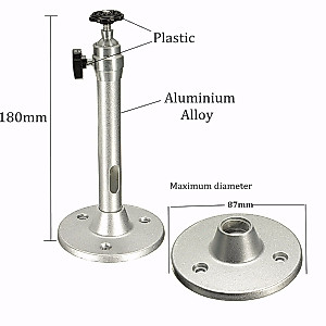 CoCocina 360 Degree Universal Wall Ceiling LCD DLP Mini Projector Bracket Mount Holder Stand