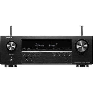 Denon AVR-S760H 7.2-Channel Home Theater AV Receiver 8K Video Ultra HD 4K/120 - (Renewed)