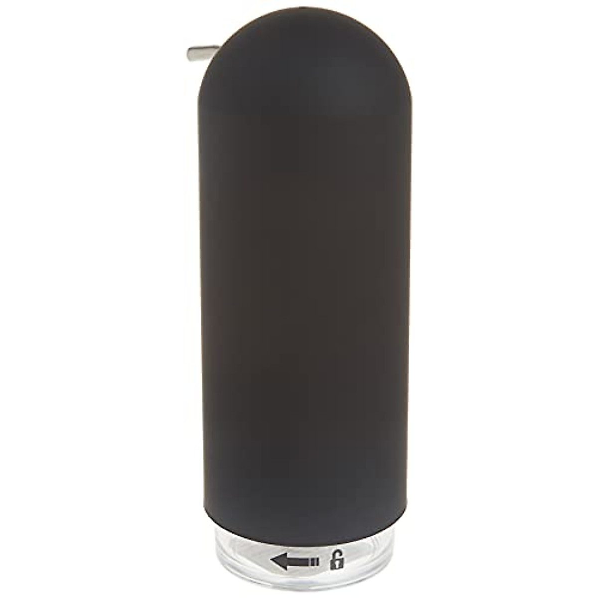 Umbra - 330190-040 Penguin Pump, Kitchen Soap Dispenser, Also Works with Hand Sanitizer, 12 oz (355 ml), Black