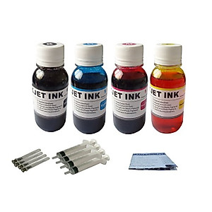 ND Brand 4 X 100ml Dye Ink for Brother LC101 LC103 LC105 LC107 Refillable Ink Cartridges / CISS for Brother MFC-J285DW MFC-J450DW MFC-J470DW MFC-J475DW MFC-J650DW MFC-J870DW MFC-J875DW MFC-J4310DW BMFC-J4410DW MFC-J4510DW MFC-J4610DW MFC-J4710DW MFC-J6920
