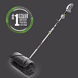 EGO Power+ MBB2100 Bristle Brush Attachment & Power Head-Battery and Charger not Included, Black