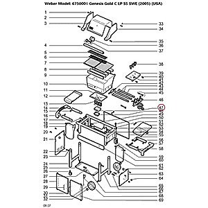 Weber #93305 Aluminum Catch Pan Kit