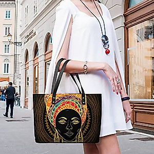 Womens Handbag African Woman Leather Tote Bag Top Handle Satchel Bags For Lady