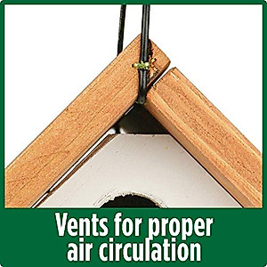 Wild Wings WWLH2-DECO Farmhouse Wren House, White