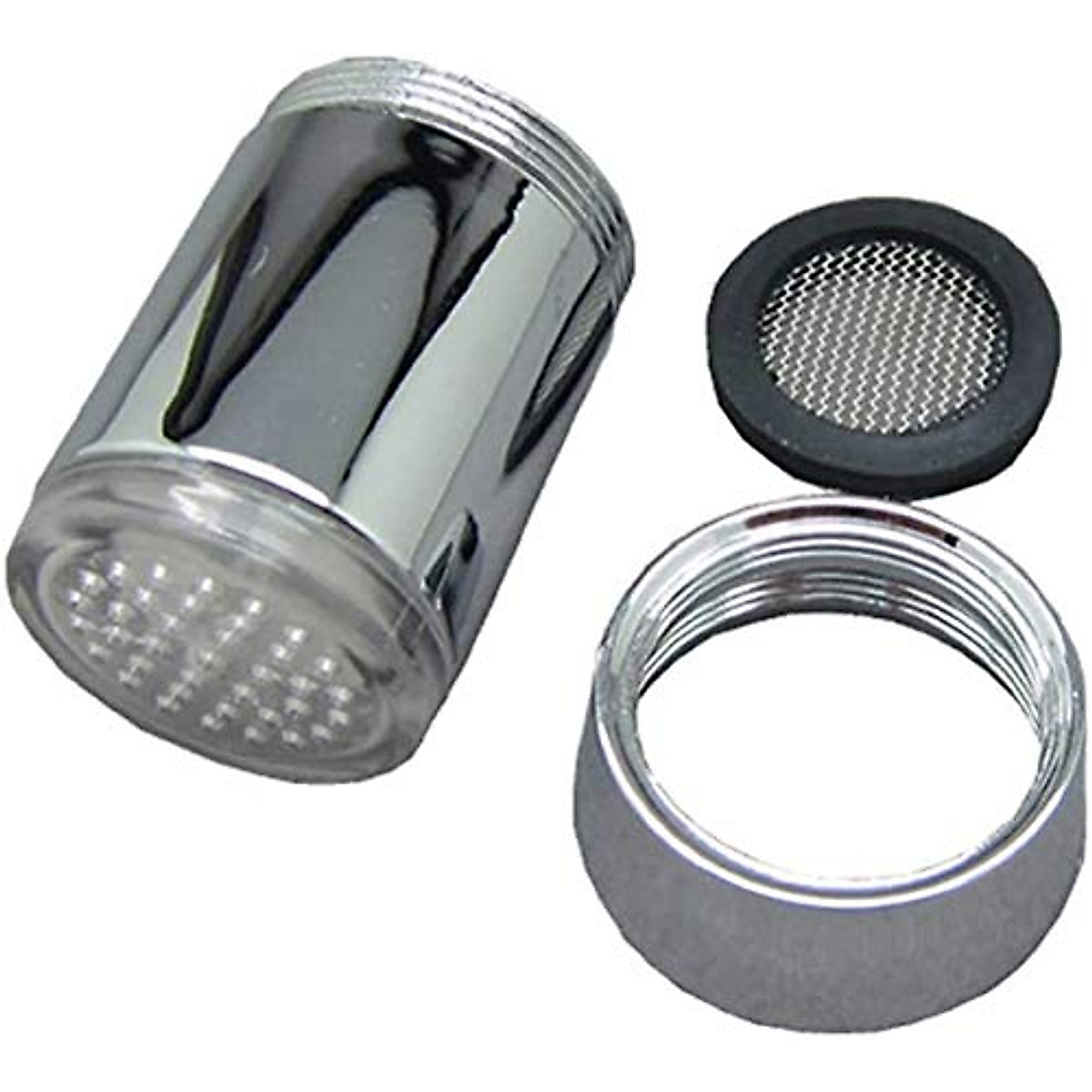 LED Faucet Lights 7 Color Changing Automatically Glow Faucet Aerator Led Water Faucet Tap Filters for Sink Kitchen Bathro​om (7 Color 3 PCS)