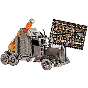 BRUBAKER Wine and Beer Bottle Holder Statue Truck Sculptures and Figurines Decor & Vintage Wine Racks and Stands Gifts Decoration