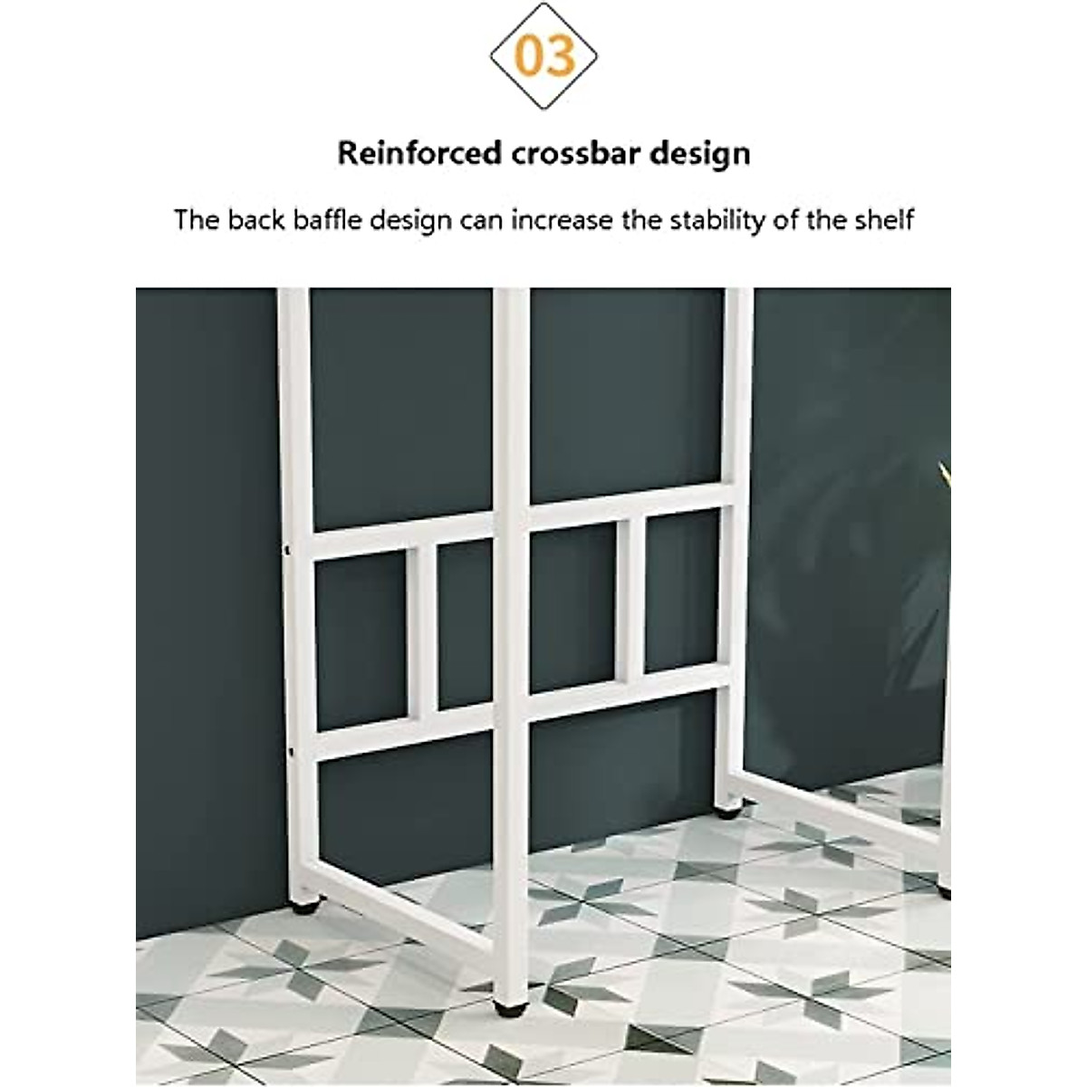 ZXXHNNAIH Large Capacity Toilet Shelf, Clamshell Cabinets Save Space Drum Floorstand Storage Corner Commode Shelf, White Toilet Rack