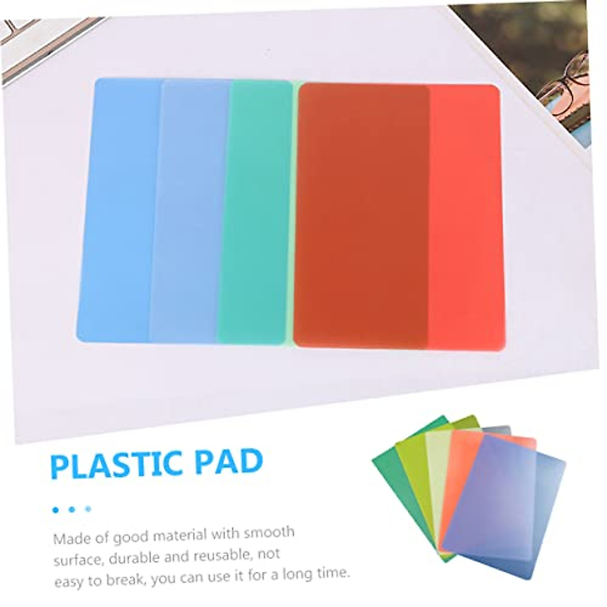 Tofficu 20pcs A4 Writing Pad Office Notepad Desk Notepad Server Note Pads Memo Pads Small Desk Pad Desk Blotter Protector Writing Scratch Pads Anti Scratch Writing Board Exam Board