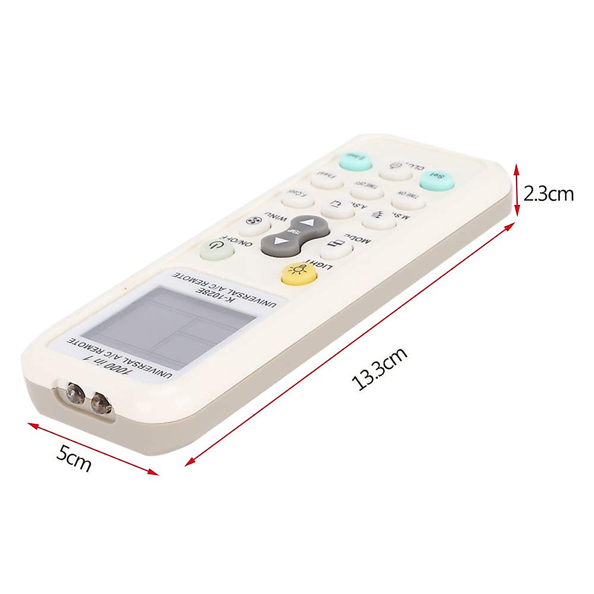 K-1028E Universal Remote Control for Most Air Conditioning, Air Conditioner Remote Control Replacement for Midea Gree LG