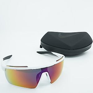 Nike Mens WINDSHIELD ELITE 20 Sunglasses (White/Black/Field Tint)