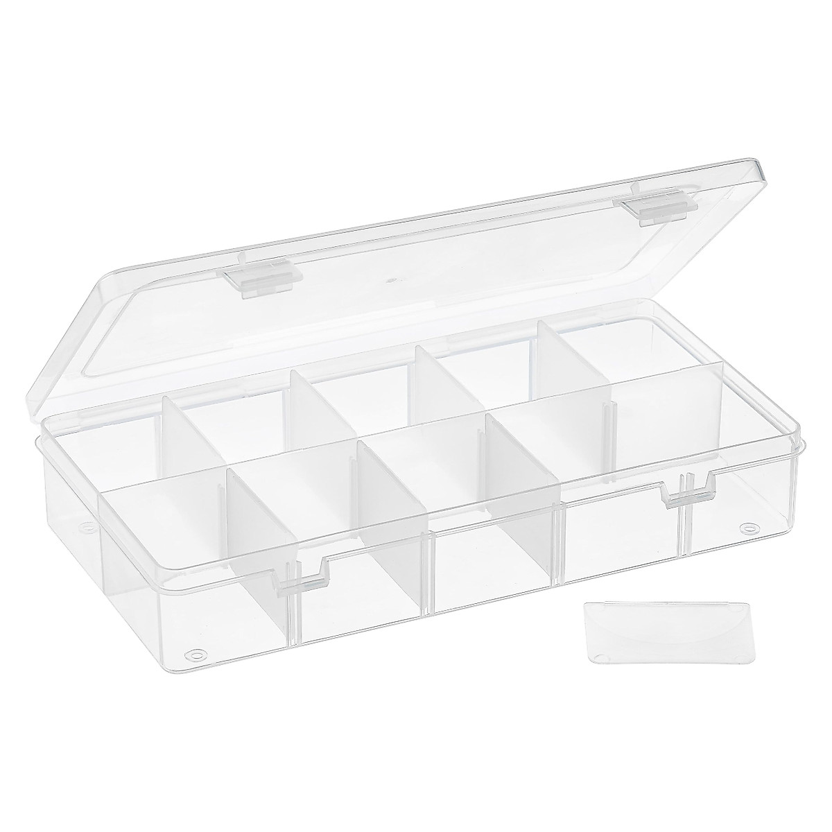 Simply Tidy 6 Pack: Bead Storage Box with Adjustable Compartments by Bead Landing™
