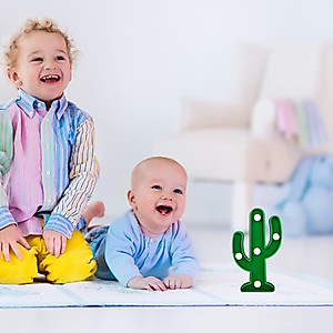 Riakrum 2 Pcs LED Night Light LED Cactus Light Mexican Party Decorations Cinco De Mayo Decorations Cute Lamp for Table Room Bedroom Party Decoration Home(4.72 x 2.76 Inch)