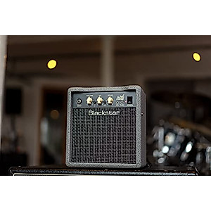 Blackstar Debut 10E Beginners Practice Electric Guitar Amplifier Combo with Delay Effect 10 Watt Headphone Input/Line in MP3 Playback (Bronco Grey)