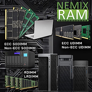 NEMIX RAM 16GB (4X4GB) DDR3 1600MHZ PC3-12800 1Rx8 1.5V 240-PIN Non-ECC UDIMM Unbuffered Desktop Memory KIT