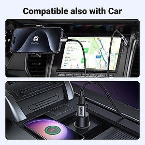 UGREEN 10Gbps USB C Female to USB Male Adapter Type C to USB A Charger Cable Converter Compatible with Apple Watch iPhone 15 14 13 AirPods 3 MacBook Samsung Galaxy Google Pixel etc Gray