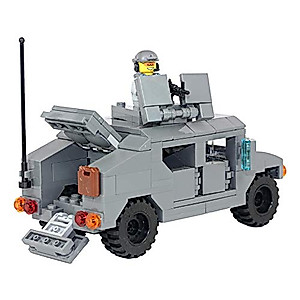 Modern Brick Warfare US Army M1043 Armament Carrier Truck Custom Kit
