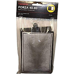 Aquatop Forza 300 GPH Power Filter with Surface Skimmer for Aquariums – for 40-80 Gallon Tanks, Great for Salt & Freshwater Tanks, Keeps Water Crystal Clear, Advanced Filtration Design, PFE-9