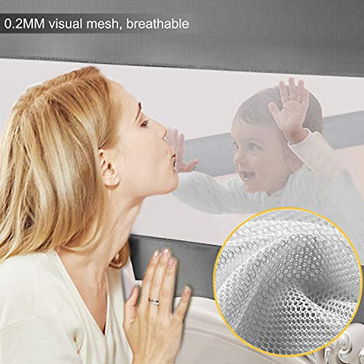 Mingfuxin Extra Long Safety Bed Rails for Toddlers, Vertical Lifting Foldable Bed Guardrail Crib Bed Rails Guard for Kids Twin, Double, Queen & King Size with Dual Lock- Single Side 70"