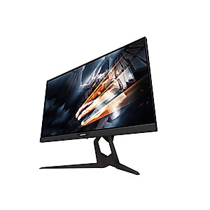 GIGABYTE AORUS KD25F 25" Frameless Esports Grade Gaming Monitor, FHD 1080p, 100% sRGB Color Accurate TN/WLED Panel, .5 ms 240 Hz, G-SYNC Compatible and FreeSync, Height/Tilt/Swivel Adjustable, VESA