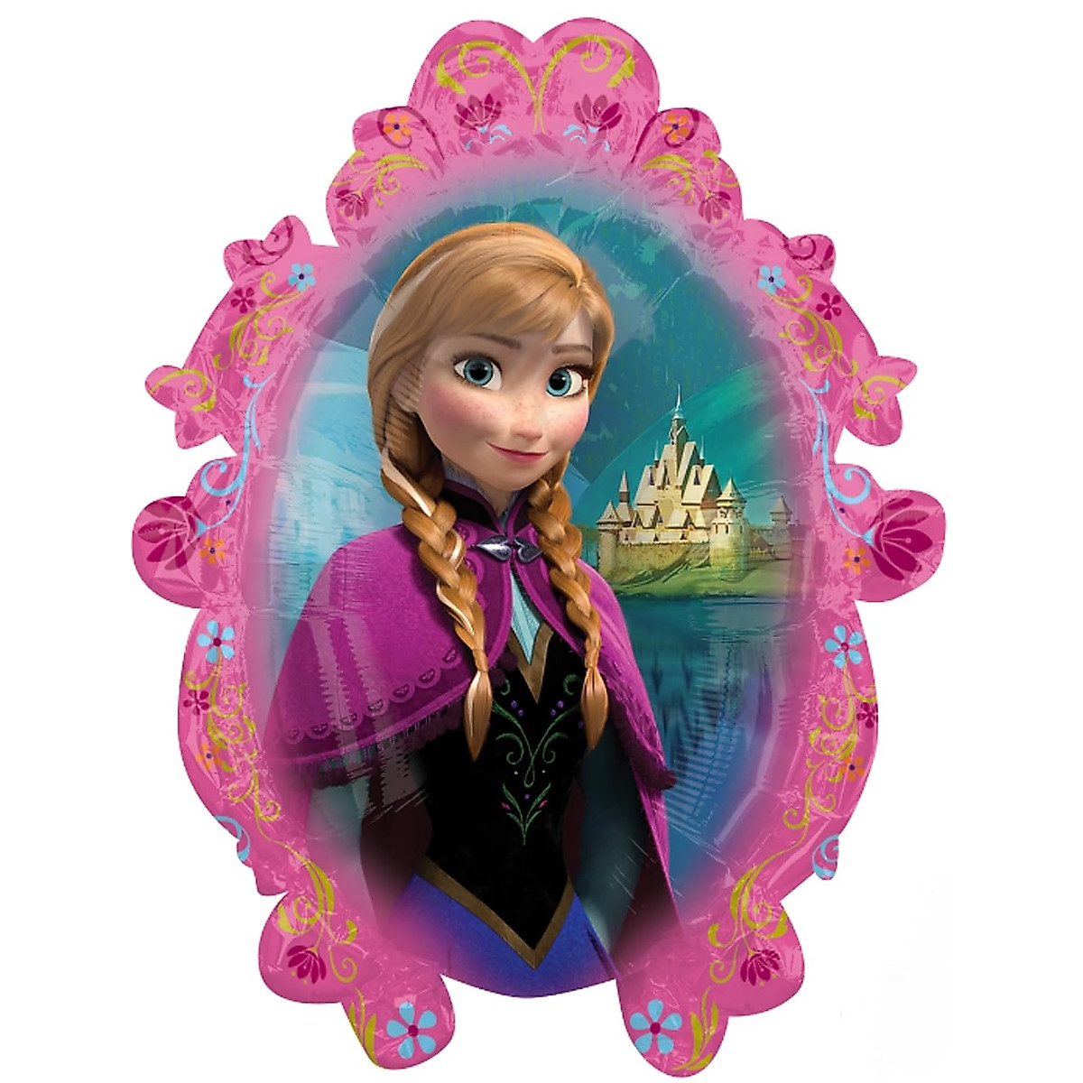 Disney Frozen Birthday Balloon Bouquet - 10 Pieces