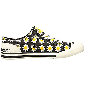 Rocket Dog womens Jazzin Sneaker, Daisy Black, 9 US