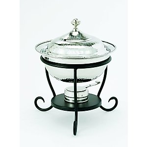 Old Dutch Rectangular Décor Chaffind Chaffing Dish, 3 Qt, Stainless Steel