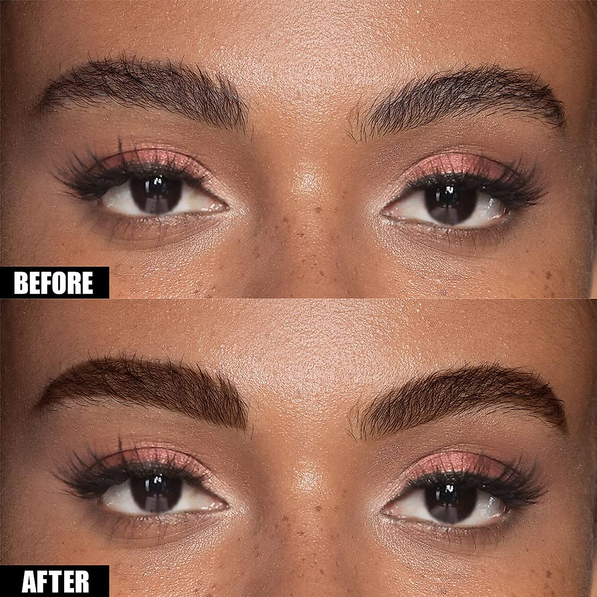Cilrofelr Tattoo Peel Off Eyebrow Gel Tint, Semi Permanent Brow Tint, Last Up to 3 Days, Waterproof, Transfer-proof, For Fuller & Defined Looking Brows, Dark Brown (2 Pack)