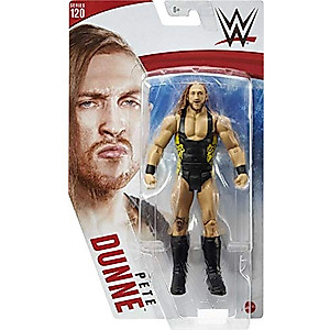 WWE Pete Dunne Action Figure Series 120 Action Figure Posable 6 in Collectible for Ages 6 Years Old and Up
