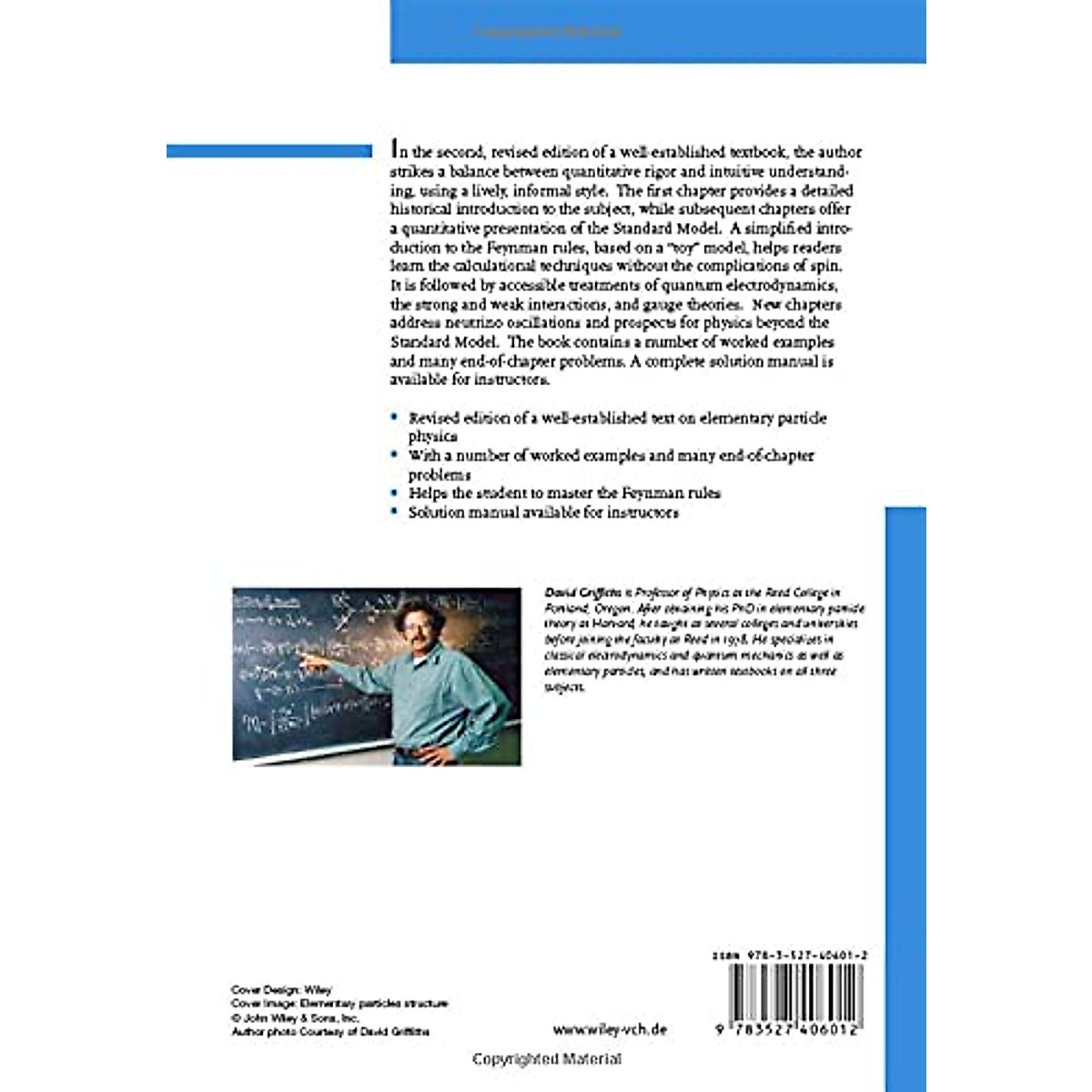 Introduction to Elementary Particles