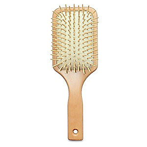 Mars Professional Mane and Tail Wood Pin Brush for Horses, Wooden Pins, Wooden Handle, Made in Germany