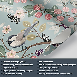 wall26 Removable Wall Sticker/Wall Mural -Beautiful Garden View Out of The Open Window Creative Wall Decor - 24 Inchx32 Inch