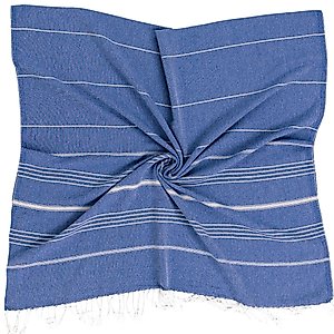 PAMUKLU Cloud Oversized Beach Towel - Sand-Resistant, Quick Drying, Compact, Soft and Absorbent - 100% Organic Turkish Cotton - for Pool, Yoga, Travel, Outdoor Adventures, and Gifts (PLAIN-25)
