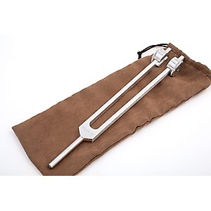 Low Om 68.05 hz Weighted Tuning Fork for Healing by Omnivos Earth Frequency for Relaxation, Meditation and Reducing Stress, Made in the USA