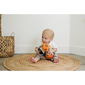 Genius Baby Toys Montessori Sensory Soft Balls with Sensory Sounds and Textures - Set of 3 - Practice Grasping - Gift Set Perfect for 6-12 Months Baby Toys