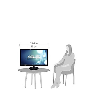 ASUS VS248H-P 24" Full HD 1920x1080 2ms HDMI DVI VGA Back-lit LED Monitor