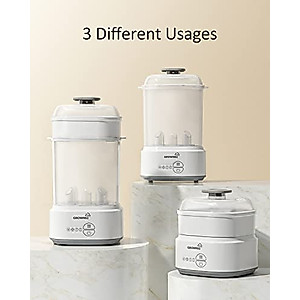 GROWNSY Baby Bottle Warmer & Bottle Sterilizer
