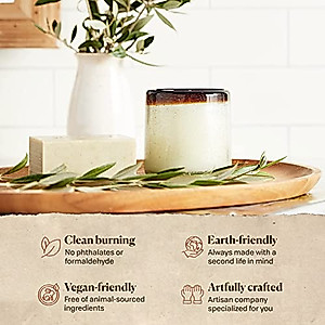 Paddywax Candles La Playa Collection Scented Candle, 9-Ounce, Orange Blossom