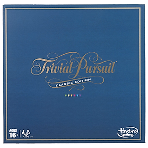 Trivial Pursuit Classic Edition Board Game for Adults and Teens Ages 16 and Up, Trivia Game for 2-6 Players