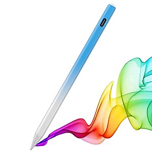 Stylus Pen for Apple iPad 13/12.9/11-inch, iPad Air M2 2024 for 13/11-inch, iPad Pro Pencil 3/4/5/6th Generation, iPad 10th-6th Gen, Compatible (2018-2024) with Fast Charging & Palm Rejection
