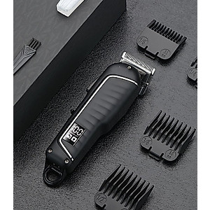 HARUE Hair Clippers for Men, Hair Clipper Adjustable Hair Trimmer Electric Haircut Cordless Hair Cutting Machine Digital Display Clippers for Men
