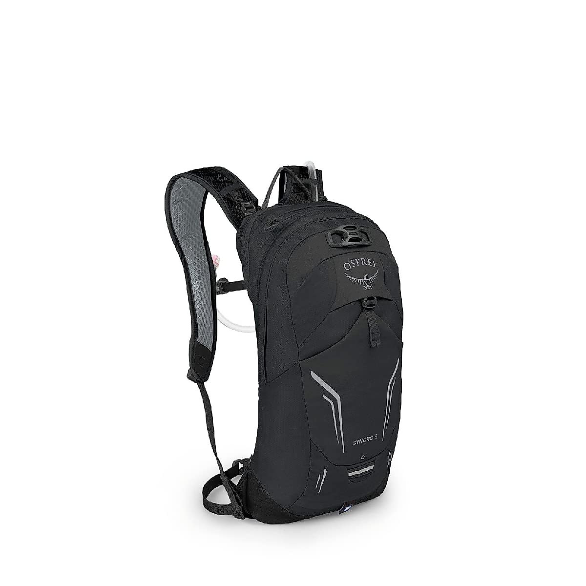 Osprey Syncro 5L Men's Hiking Backpack with Hydraulics Reservoir, Black