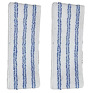 2PCS Microfiber Mop Cloth/Fit for Polti Vaporetto Kit Vaporflexi Brush Eco Pro 3.0 Robotic Vacuum Cleaner Spare Parts Sweeper Access Sweeping Robot Set
