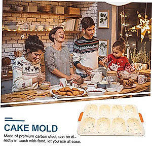 SOLUSTRE 1pc Color Baking Mold Cookie Cake Pan Pudding Kitchen Baking Tray French Bread Pan Silicone Baking Pan Baking Accessories Bread Loaf Pan Silicone Fondant Silicone Loaf Pan Candle