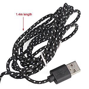 DROK USB Volume Control Knobs Audio Controller for Adjusting Volume of Computers, No Loss of Sound Quality with 4.6 Feet Cable