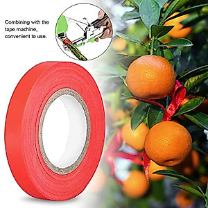Anti-aging Tape, Safe and Non-toxic Garden Tape, for Garden Tomato(red)