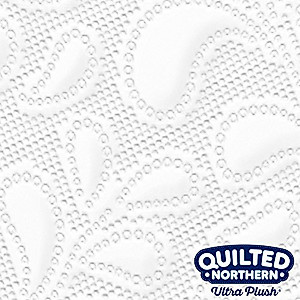 Quilted Northern Ultra Plush Toilet Paper, 48 Double Rolls, 48 = 96 Regular Rolls, 3 Ply Bath Tissue, 4 Pack of 12 Rolls