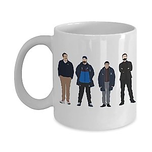 MT Gifts Ted Lasso Mug - Roy Kent - Afc Richmond - Believe Ted Lasso - Be Curious - Ted Lasso gift - Ted Lasso Coffee Mug 11oz, White
