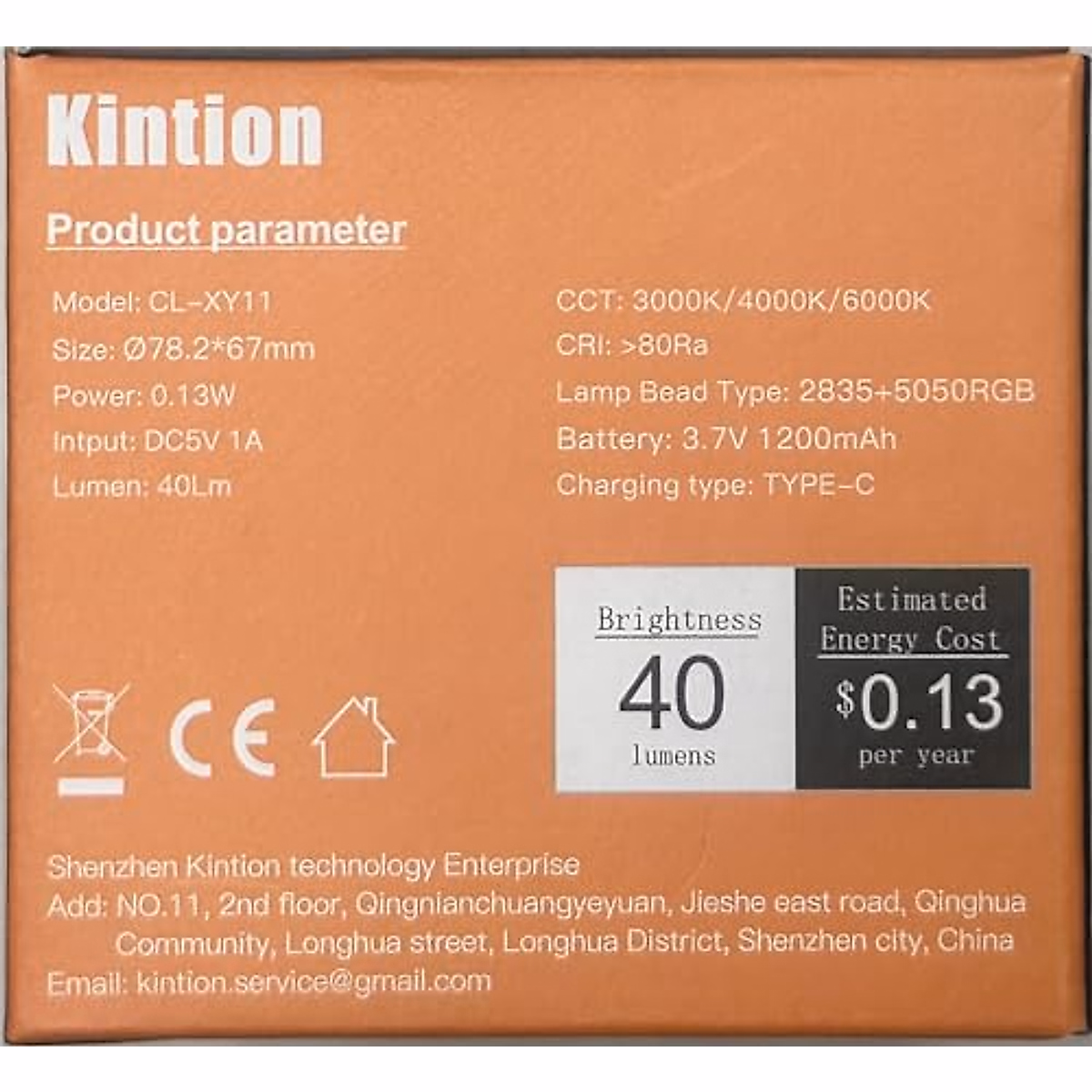 Kintion Portable LED Night Lamp for Kids and Adult(with RGB Mode), Bedside Dimmable Warm Night Light, Soft Eye Caring Night Light for Kids Breastfeeding and Sleep Aid, 8 Colors, 2pcs