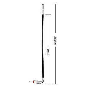 Bingfu Stereo Harness for Select 05-10 Chrysler Dodge Jeep Vehicle Models Car Stereo Radio Wiring Harness with Antenna Adapter DA62